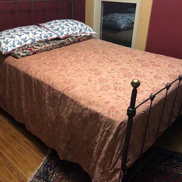 Bedding | Jacquard Brocade Fabric Reversible Duvet Cover | Poshmark